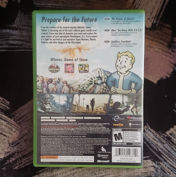 Video Games & Consoles | Fallout 3 For Xbox36 | Poshmark